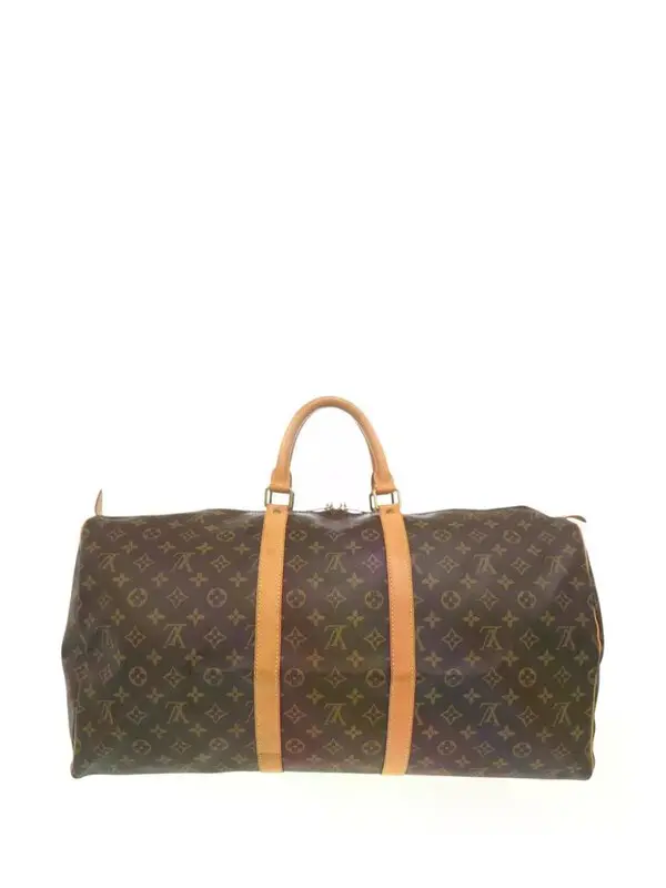LOUIS VUITTON 2004 Monogram Keepall 55 Travel Bag