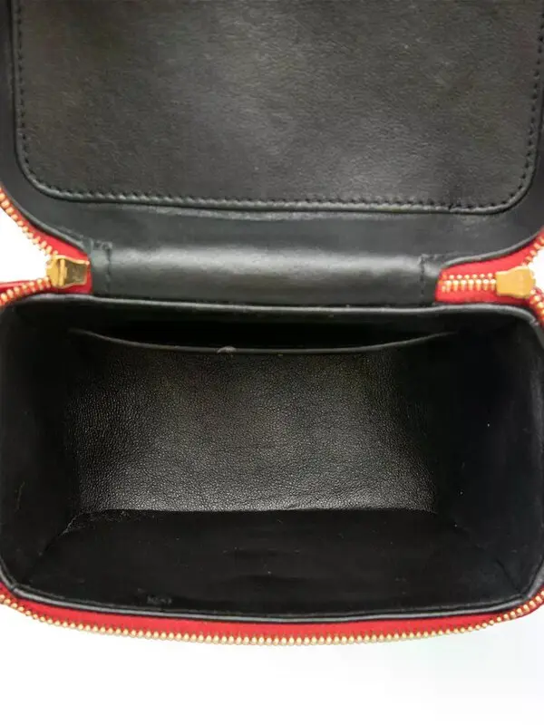 Saint Laurent 2019 Matelassé Patent Monogram Vicky Vanity Crossbody Bag