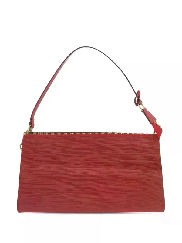 LOUIS VUITTON 2001 Epi Pochette Accessoires - Red