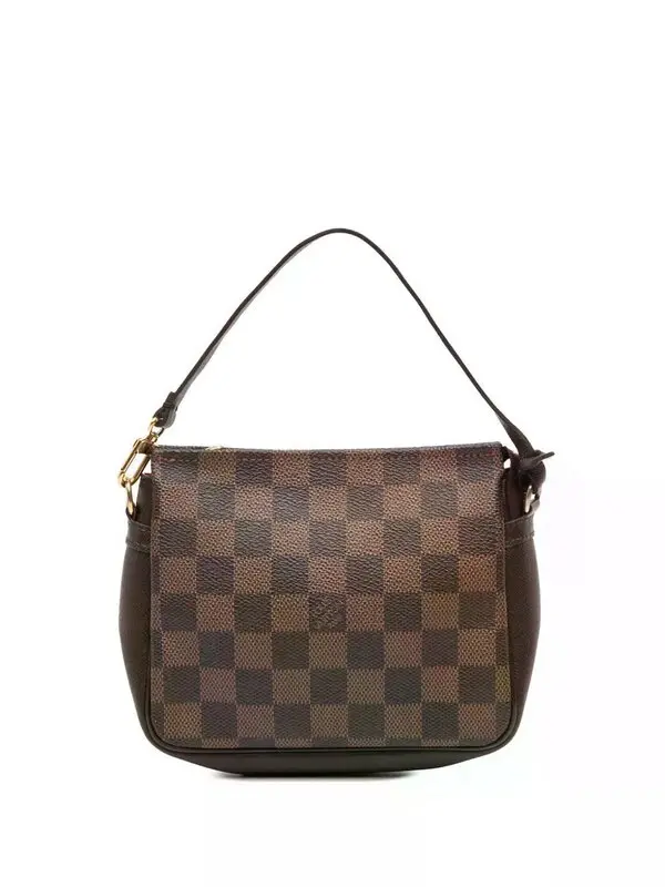 LOUIS VUITTON 2000 Damier Ebene Trousse Pochette Handbag