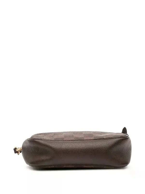 LOUIS VUITTON 2000 Damier Ebene Trousse Pochette Handbag
