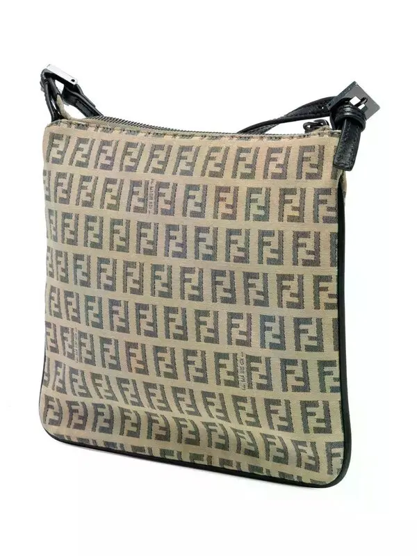 Fendi Zucchino Canvas Crossbody Bag