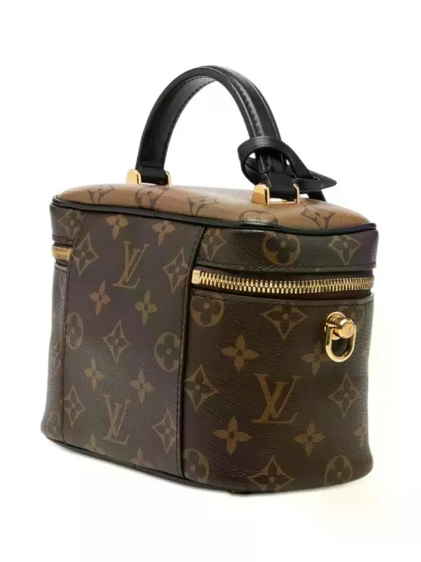 LOUIS VUITTON Monogram Reverse Vanity Pm Satchel