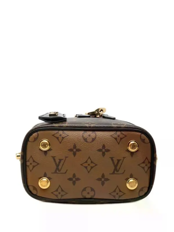 LOUIS VUITTON Monogram Reverse Vanity Pm Satchel