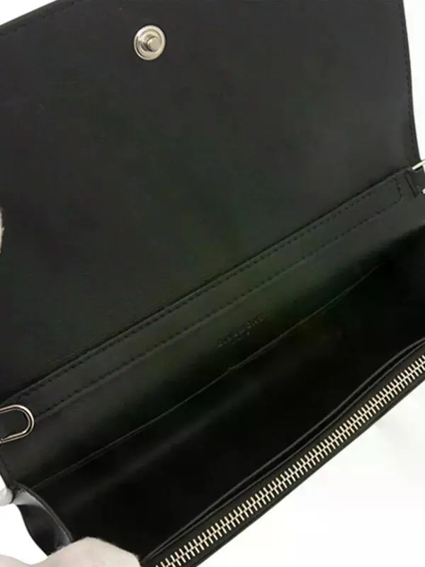 Givenchy 2010-2026 Leather Pandora Star Wallet On Chain Crossbody Bag