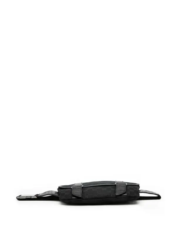 Gucci Gg Canvas Belt Bag - Black