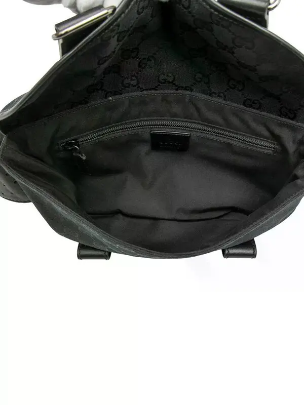 Gucci Gg Canvas Belt Bag - Black