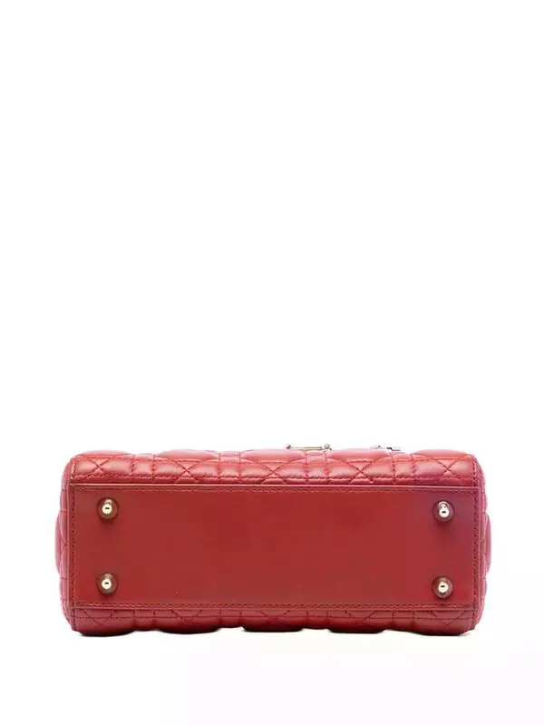 Dior 2017 My Abcdior Lady Satchel - Red