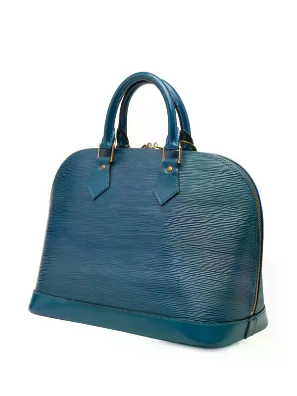 LOUIS VUITTON 1997 Epi Alma Pm Handbag - Blue