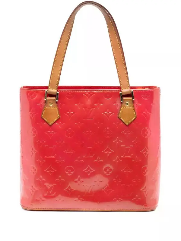 LOUIS VUITTON 2006 Monogram Vernis Houston Tote Bag - Pink