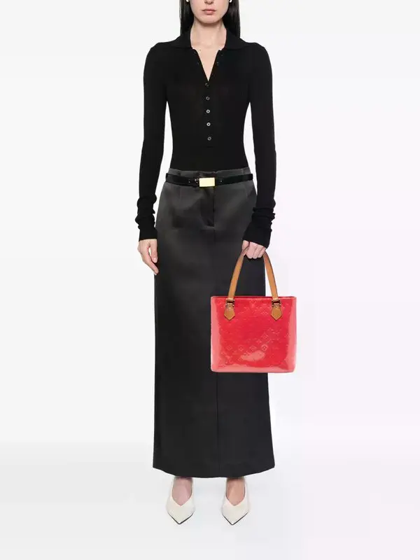 LOUIS VUITTON 2006 Monogram Vernis Houston Tote Bag - Pink