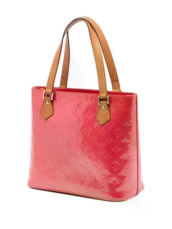LOUIS VUITTON 2006 Monogram Vernis Houston Tote Bag - Pink
