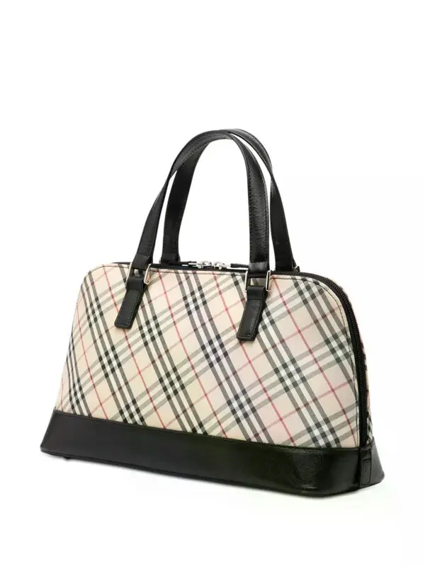 Burberry 2000-2017 Nova Check Handbag - Neutrals