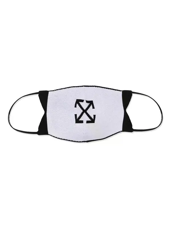 Off-White Arrow Motif Face Mask