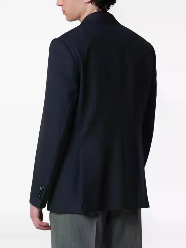 LARDINI Single-breasted Blazer - Blue