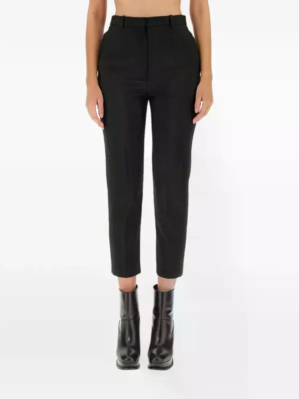 Alexander McQueen High-rise Cigarette Trousers