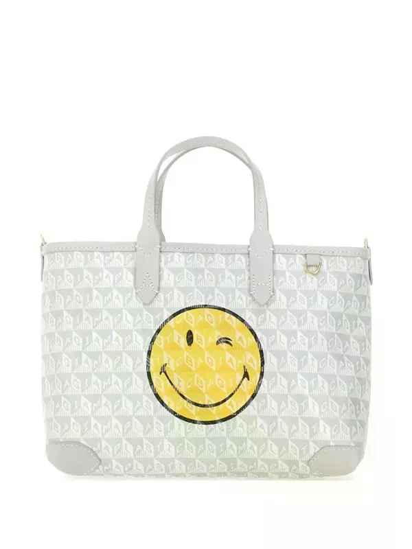 ANYA HINDMARCH Small I Am A Plastic Bag Tote Bag - White