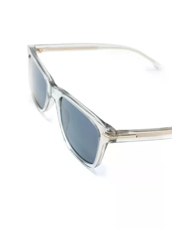 BOSS Square-frame Tinted Sunglasses - Grey