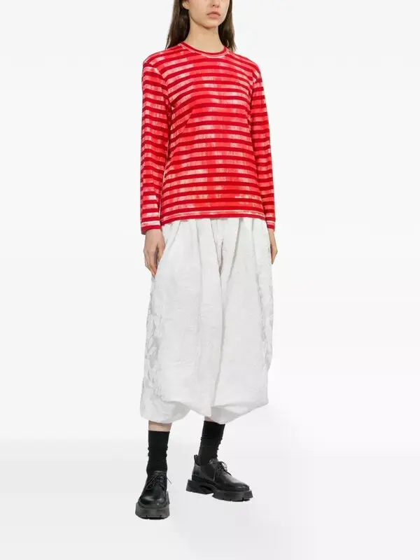 Comme Des Garçons Striped T-shirt