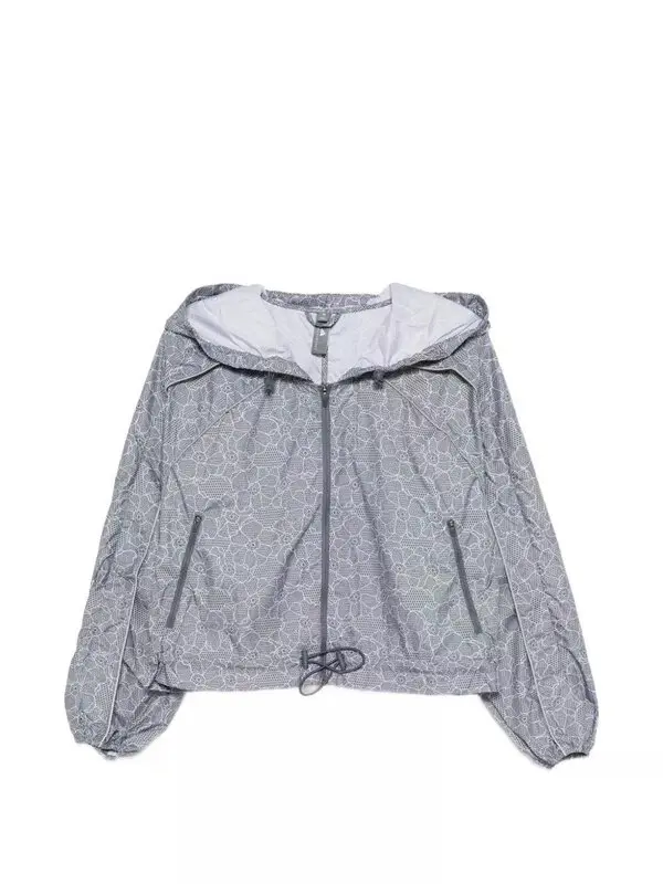Adidas By Stella McCartney Floral Hooded Jacket