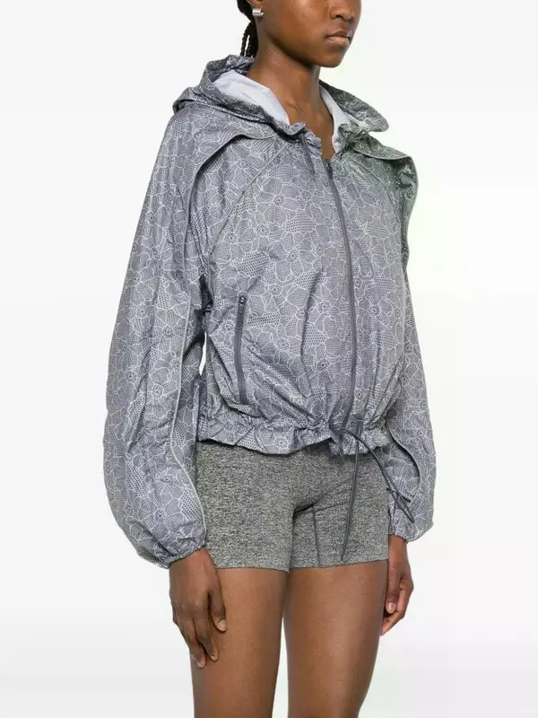 Adidas By Stella McCartney Floral Hooded Jacket