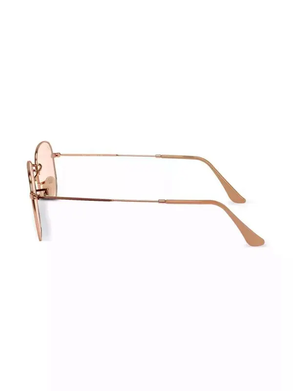 Ray-ban Hexagonal Sunglasses - Metallic