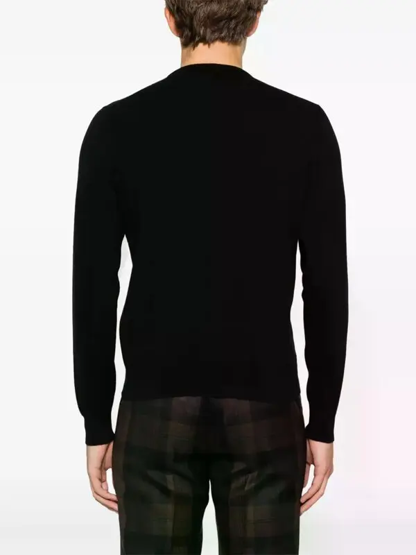 Fedeli Argentina Cashmere Sweater - Black