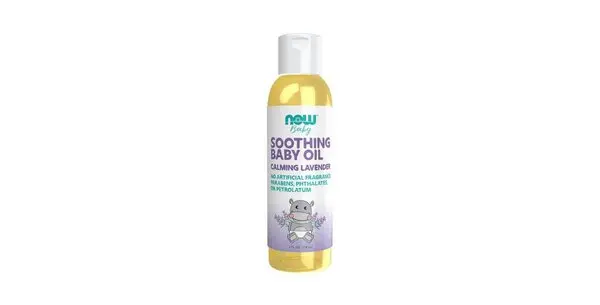 NOW FOODS Soothing Baby Oil-calming Lavender - No Color