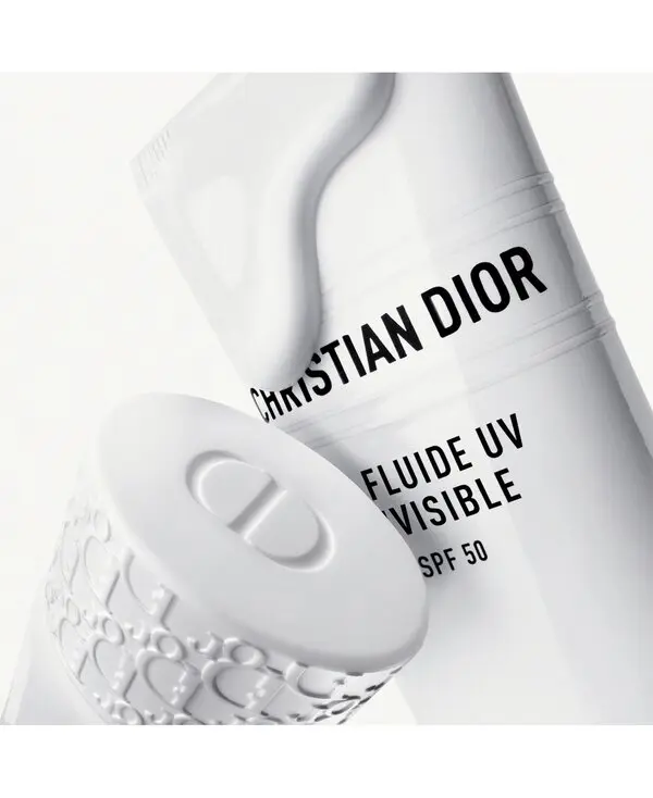 Dior Invisible Uv Fluid Hydrating Face Sunscreen - No Color