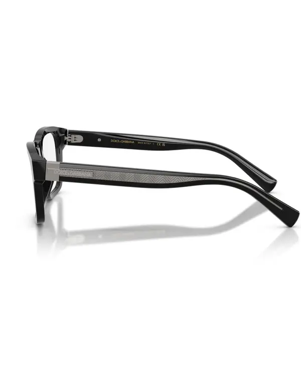Dolce & Gabbana Rectangle Eyeglasses - Black