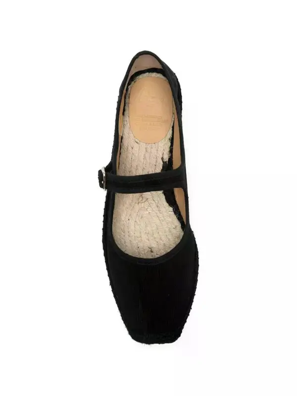 CastaÑer Padua Canvas Espadrilles - Black