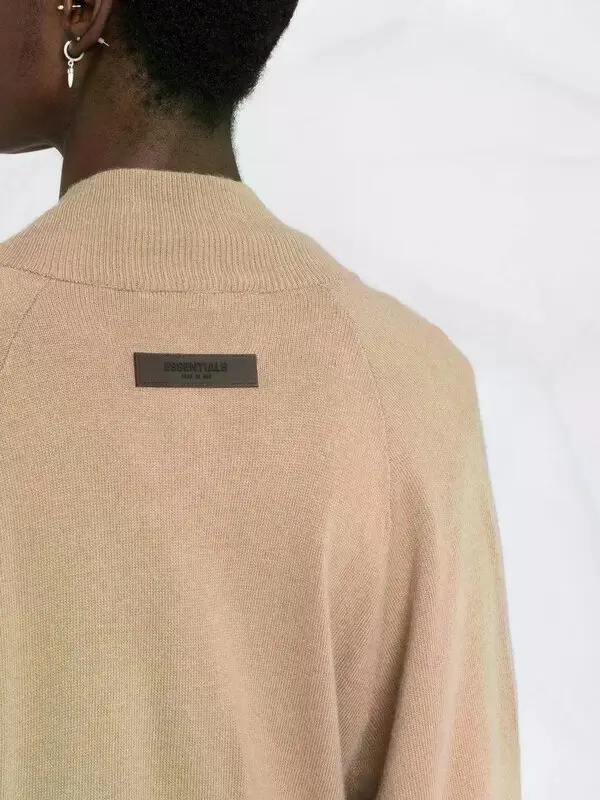 Fear Of God Logo Patch Zip-up Cardigan-coat