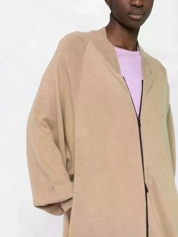 Fear Of God Logo Patch Zip-up Cardigan-coat