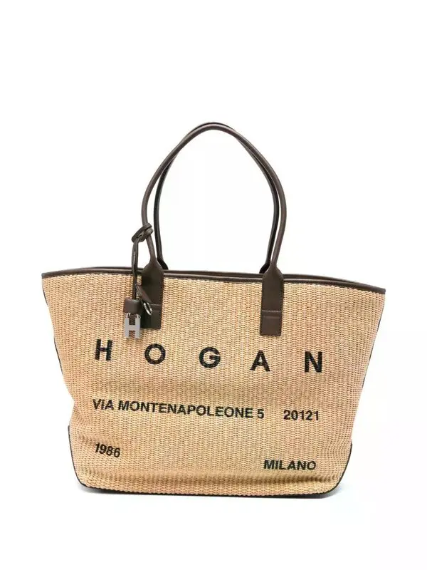 Hogan Medium Tote Bag With Logo
