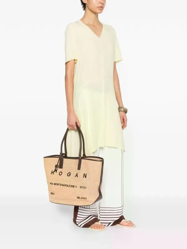 Hogan Medium Tote Bag With Logo