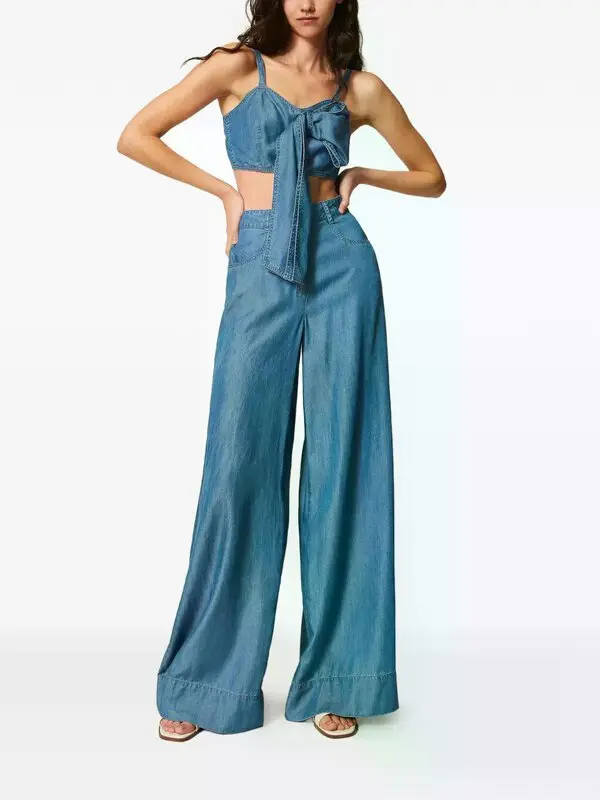TWINSET High-rise Palazzo Pants