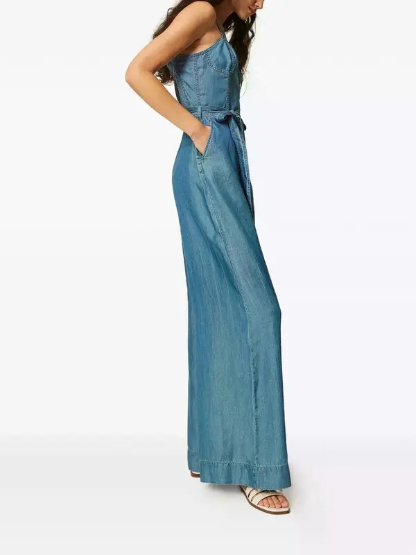 TWINSET Wide-leg Belted Jumpsuit