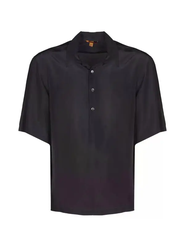 Barena Venezia Buttoned Polo Shirt - Blue