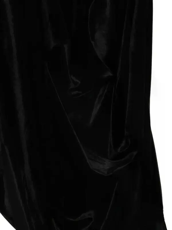Comme Des Garçons Sleeveless Asymmetrical Hem Top - Black