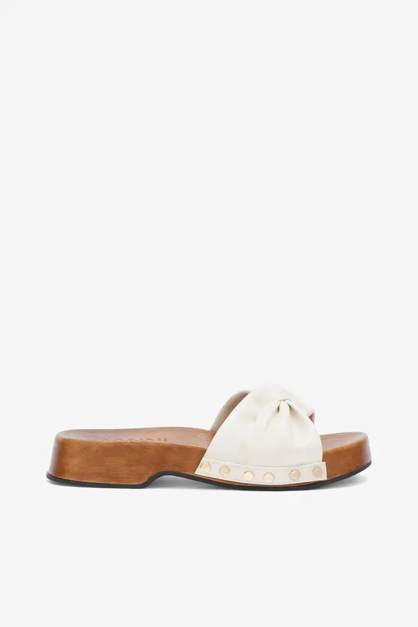 GANNI Tia Fairy Clog - White