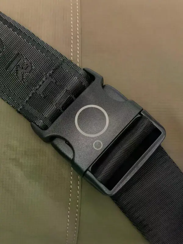 OFF GRID Logo-patch Messenger Bag