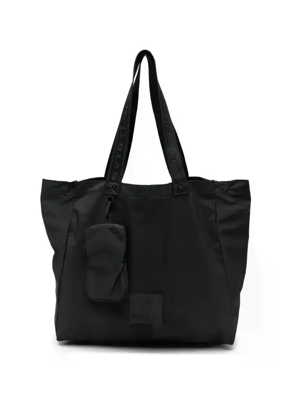 OFF GRID Logo Strap Shoulder Bag - Black