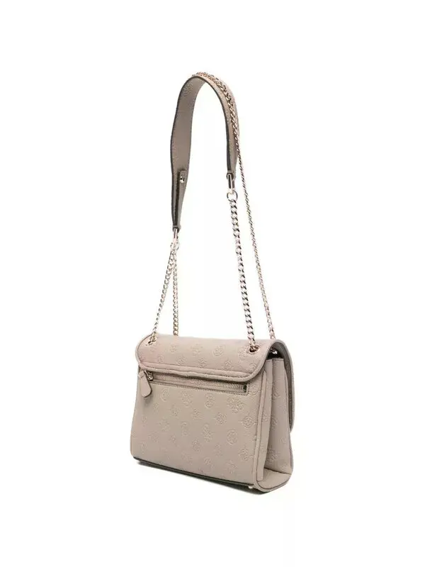 Guess Embossed Chain Shoulder Bag