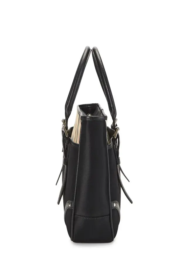 Burberry Check Zip Tote