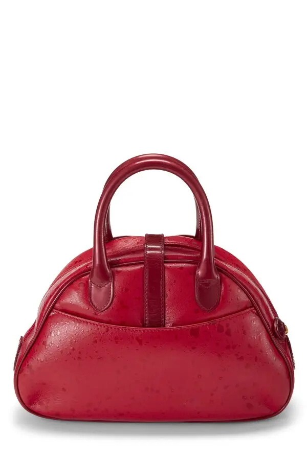 Dior Leather Double Saddle Bowler