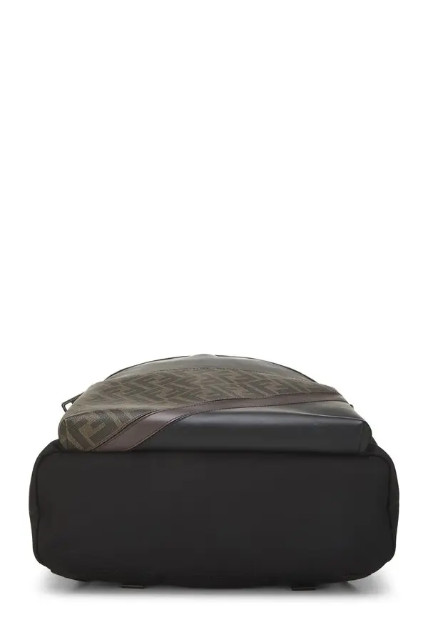 Fendi Zucca Coated Canvas Backpack - Black