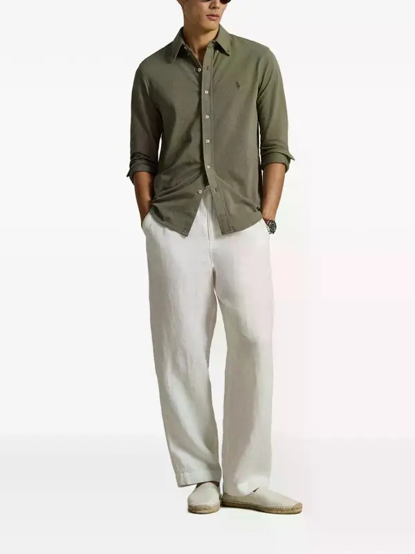 Polo Ralph Lauren Button-down Long-sleeve Shirt - Green