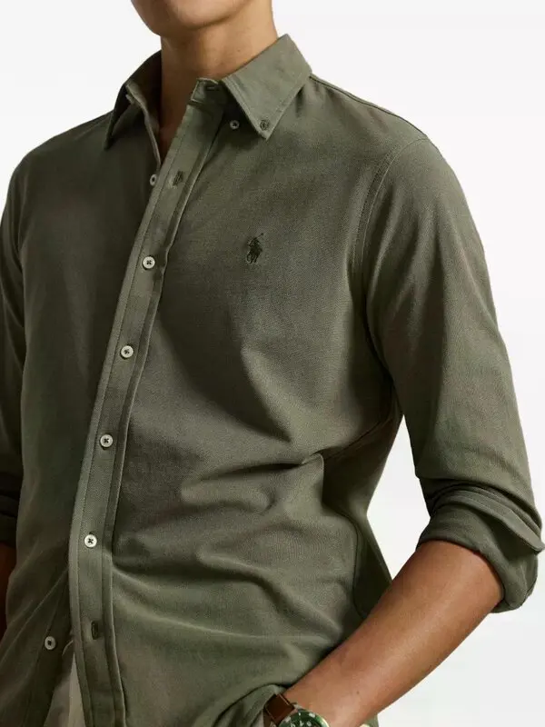 Polo Ralph Lauren Button-down Long-sleeve Shirt - Green