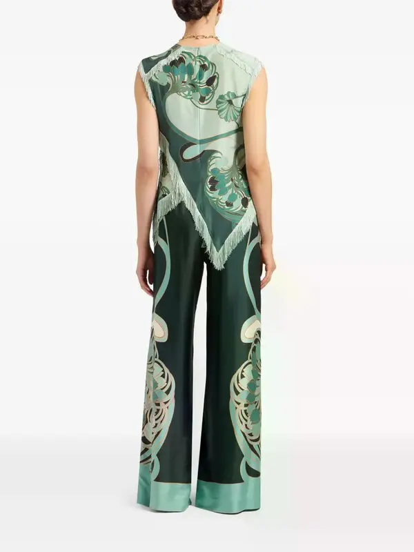 La DoubleJ Palazzo Trousers - Green