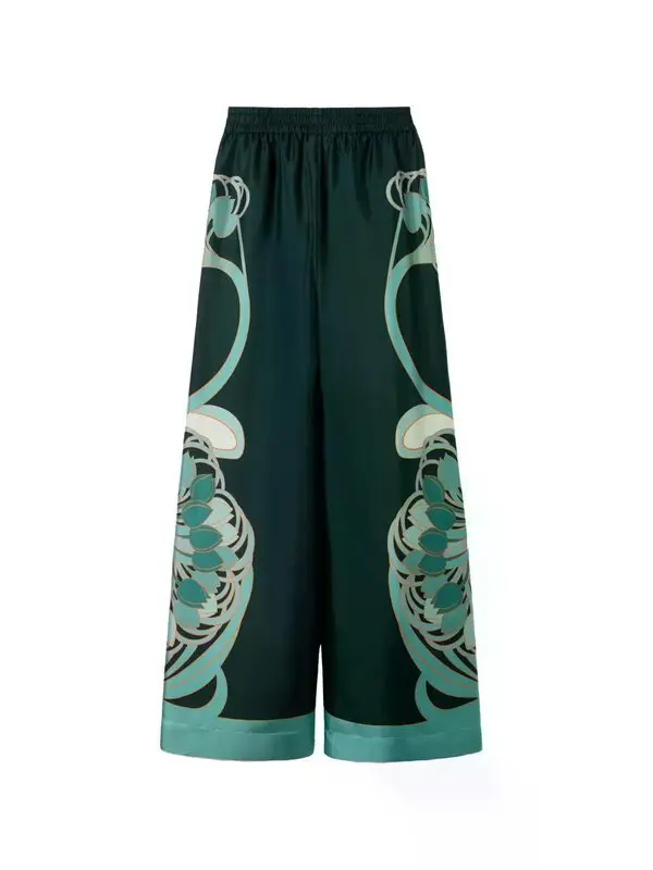 La DoubleJ Palazzo Trousers - Green